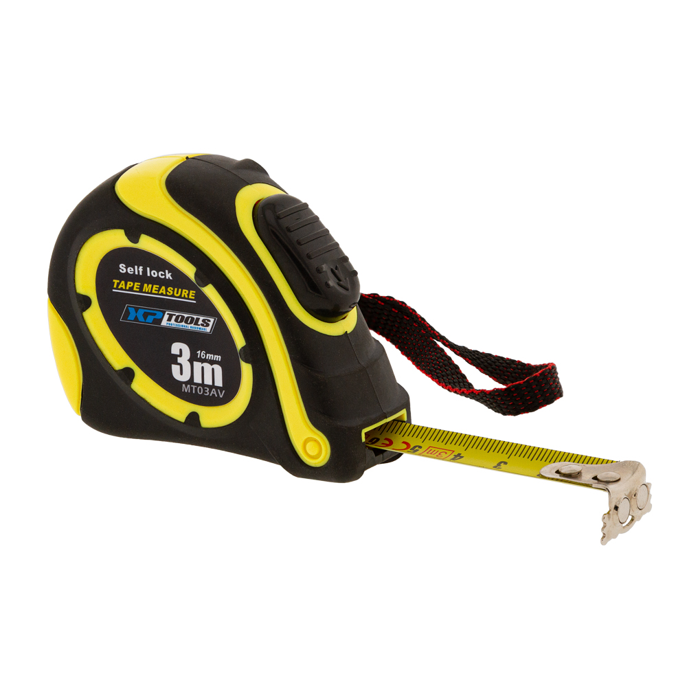 Rolmaat auto-vergrendeling 3m – ABC Tools